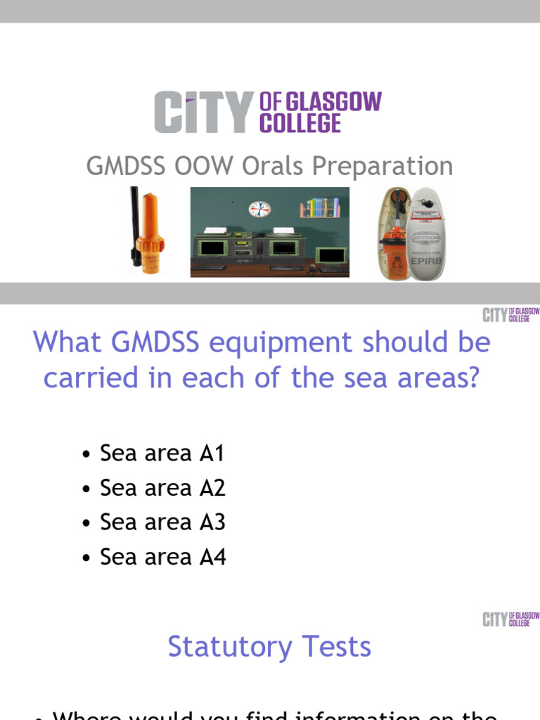 GMDSS for Orals prep | PDF | Radio Wave | Electronics