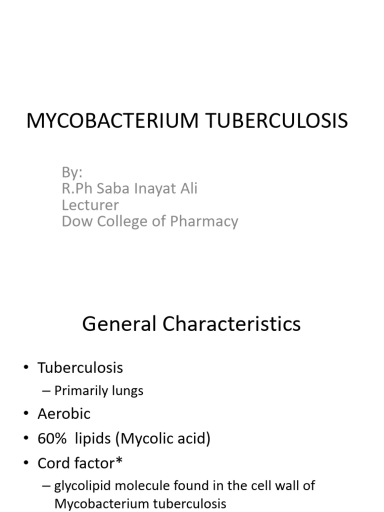 Bacterial Infections | PDF | Tuberculosis | Botulinum Toxin