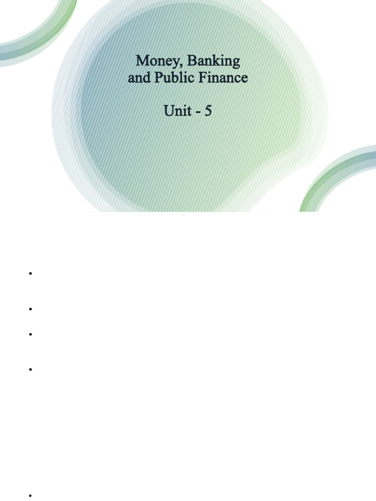 Unit 5-1 | PDF | Public Finance | Externality