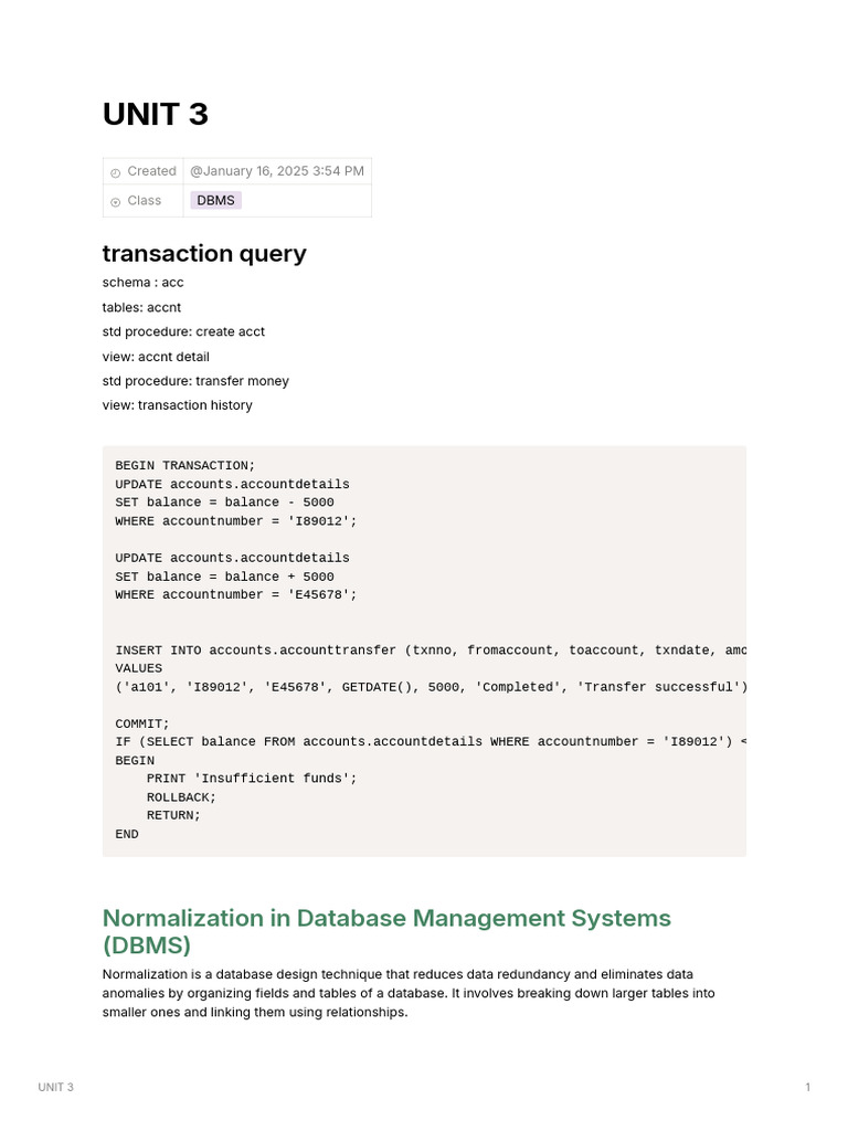 dbms 3 | PDF | Information Technology Management | Data