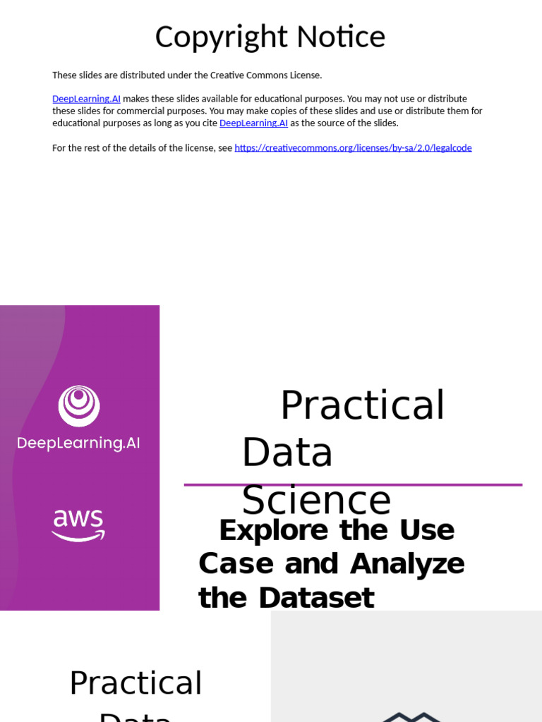 Week 1 Explore The Use Case and Analyze The Dataset | PDF | Data ...
