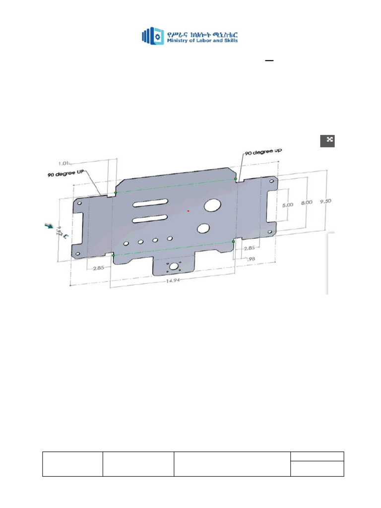 Sheet Metal Fabrication Drawing Guide | PDF | Sheet Metal | Circle