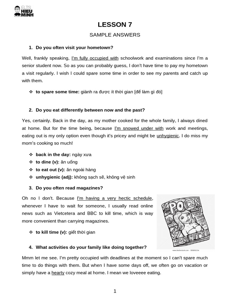 Daily Life Reflections of a Student | PDF