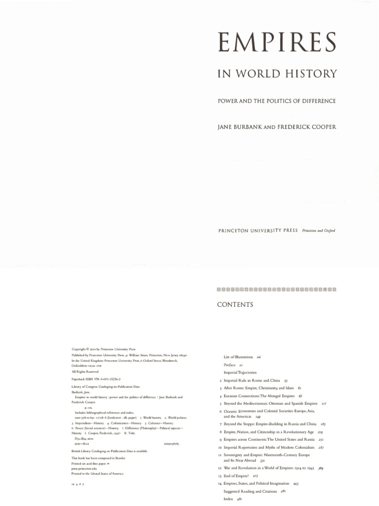 Empires in World History | PDF