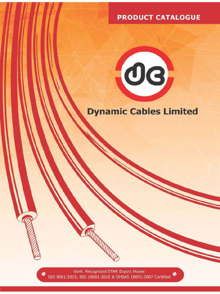 Product-Catalogue - Dynamic Cables LTD - International | PDF