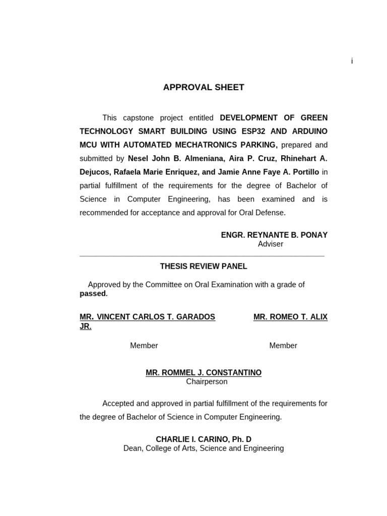 Approval-Sheet | PDF