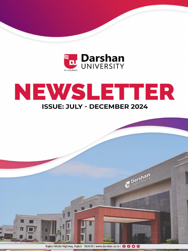 DU NewsLetter July-December 2024 | PDF | Sewage Treatment | Engineering