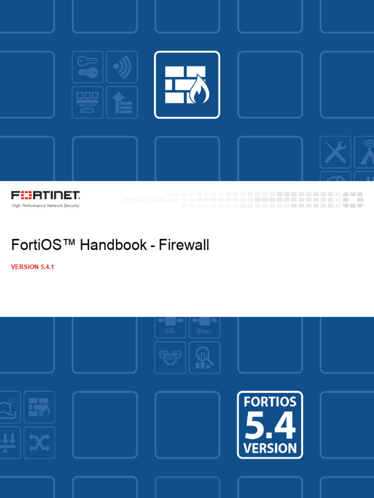 Fortigate Firewall 54 | PDF | Ip Address | I Pv6