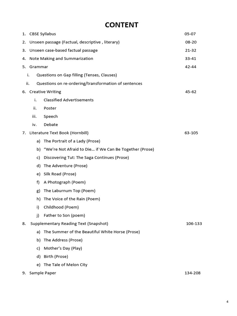 English Notes Class 11-4-208 | PDF | Chocolate