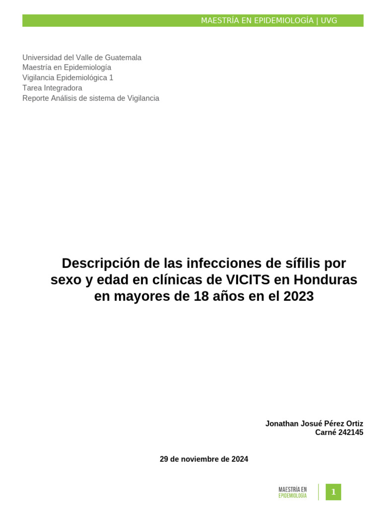Actividad Integradora Primer Reporte Análisis de Vigilancia Informe Final | PDF | Hombres que ...