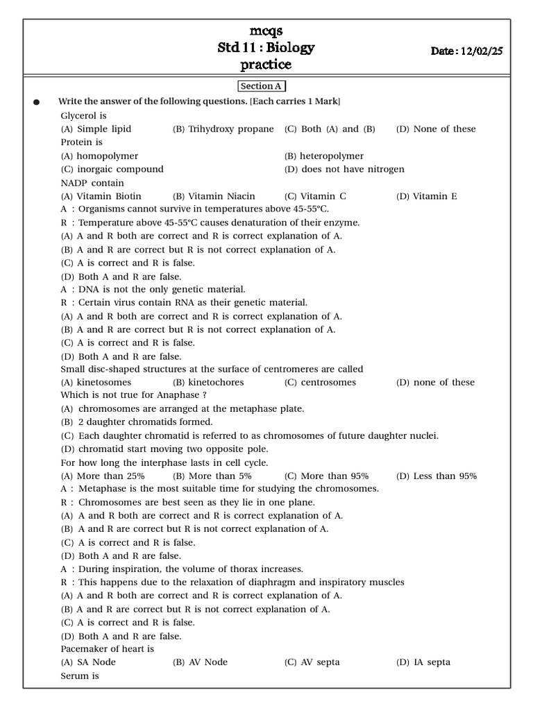 practice_D12-Feb-2025 | PDF | Hypothalamus | Kidney