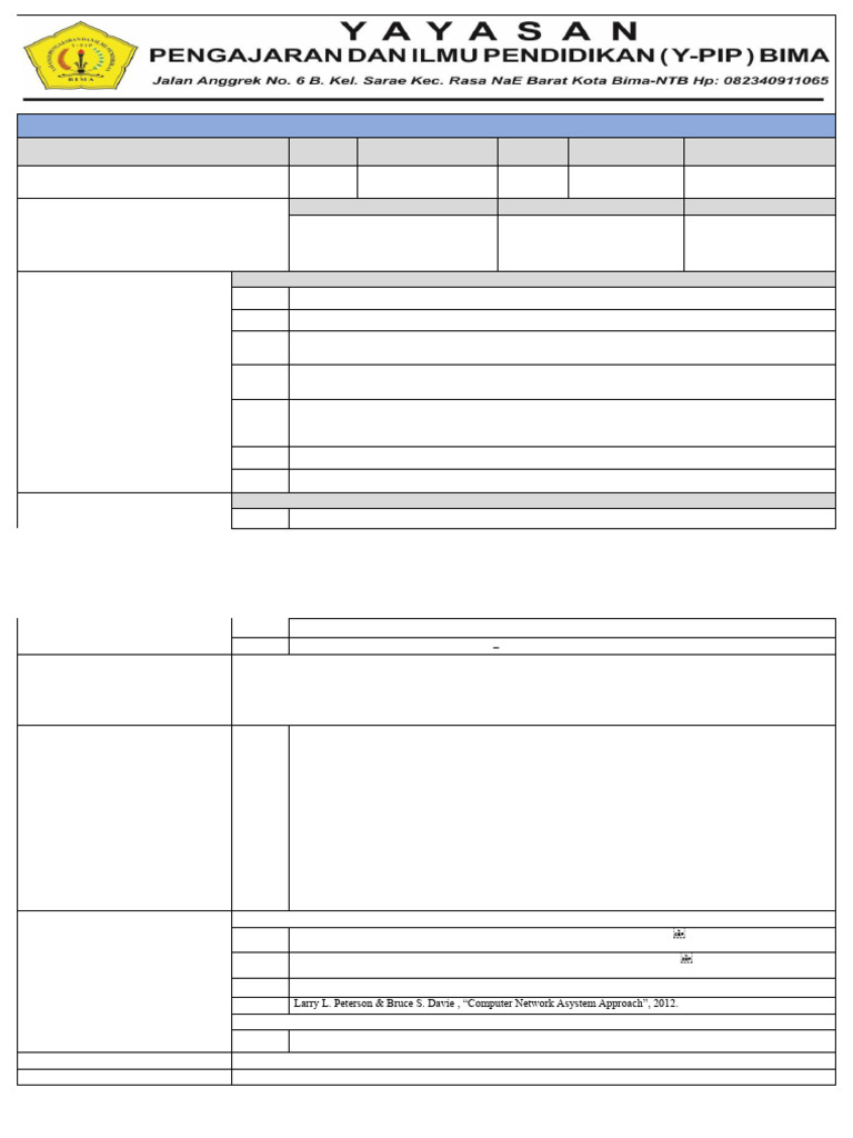 RPS Jaringan Komputer | PDF