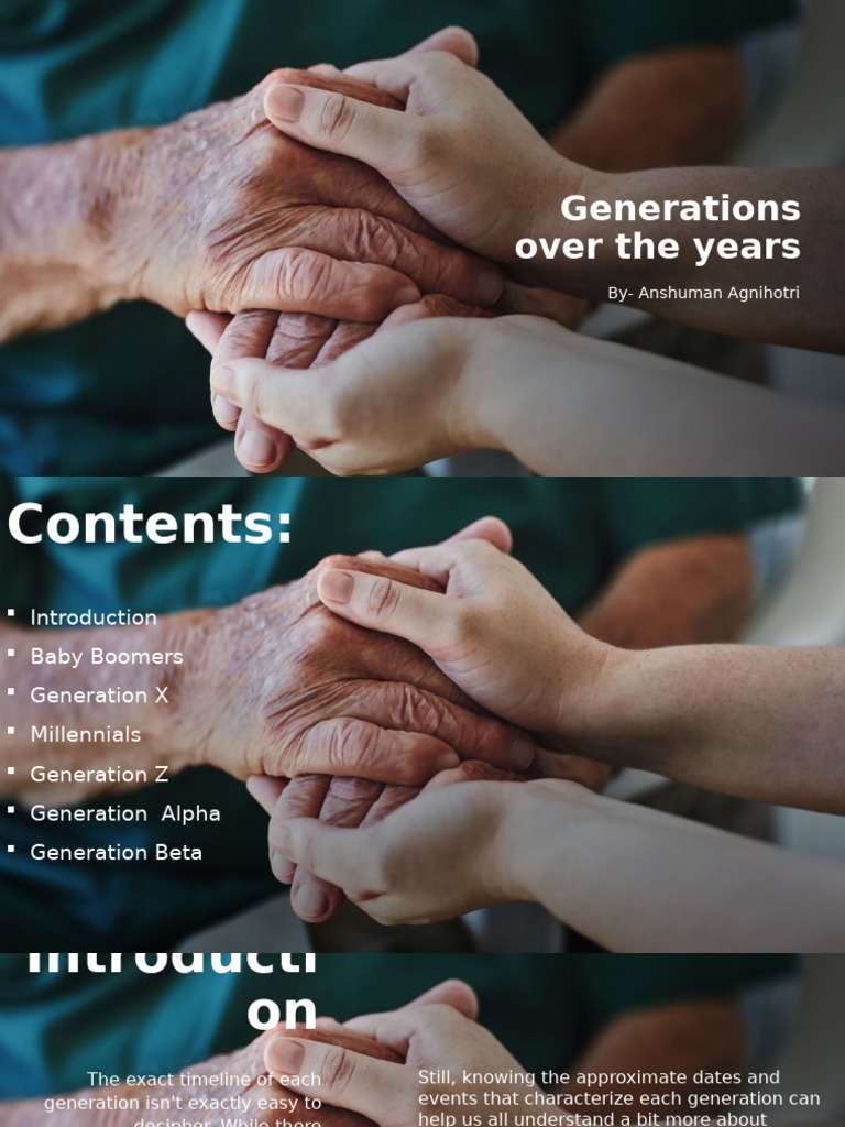 Generational Guide: 1946-2039 | PDF | Millennials | Behavioural Sciences