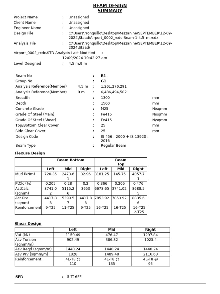 Airport Beam | PDF | Beam (Structure) | Bending