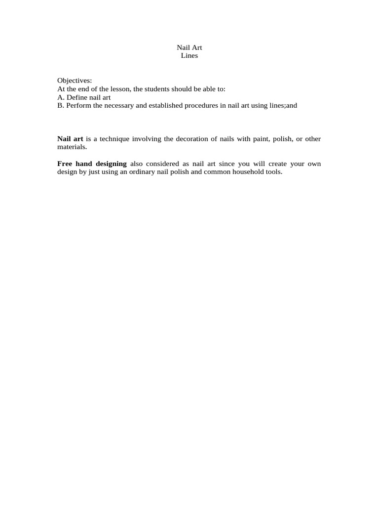 Nail Art | PDF