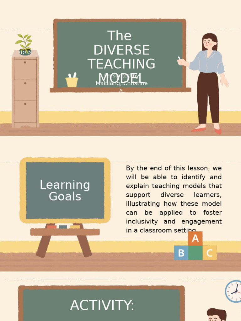The Diverse Teaching Model - Makilang, C | PDF | Learning Styles | Learning