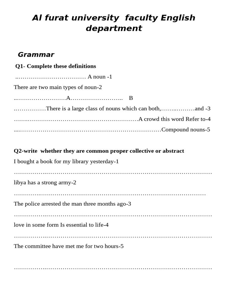 English Exam 24.12.2024grammer | PDF