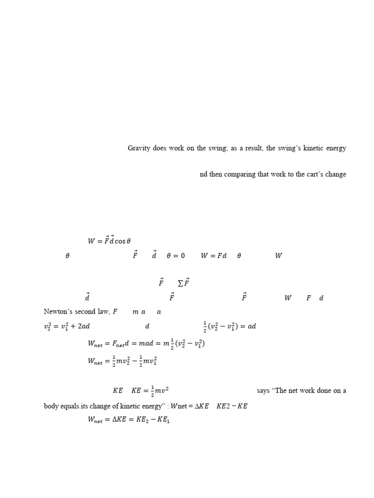 Experiment 2 - Work - Energy | PDF | Force | Potential Energy