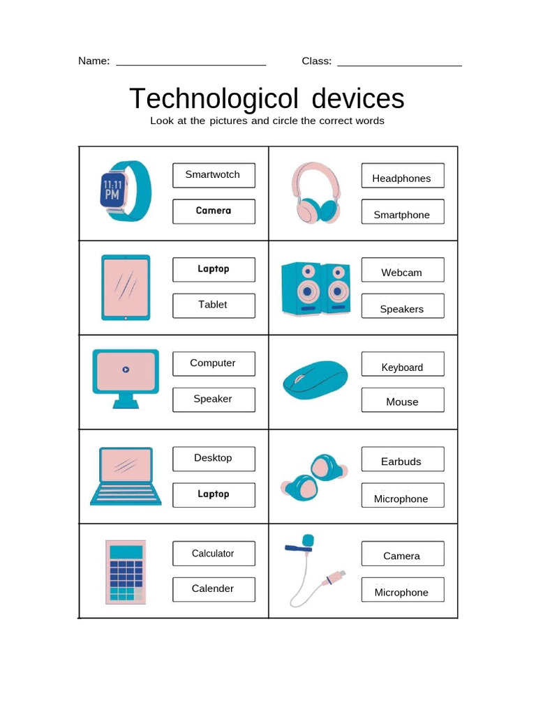 Technologicol Devices: Name | PDF