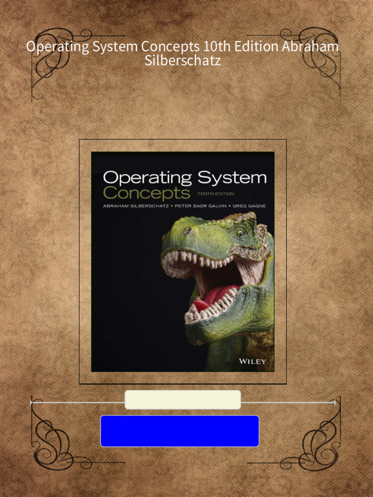Full Operating System Concepts 10th Edition Abraham Silberschatz PDF All Chapters | PDF ...