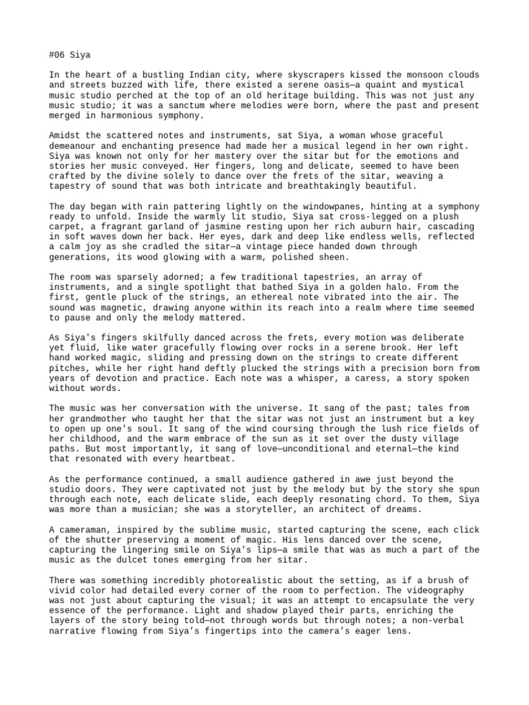 Siya: Enchanting Sitar Melodies | PDF