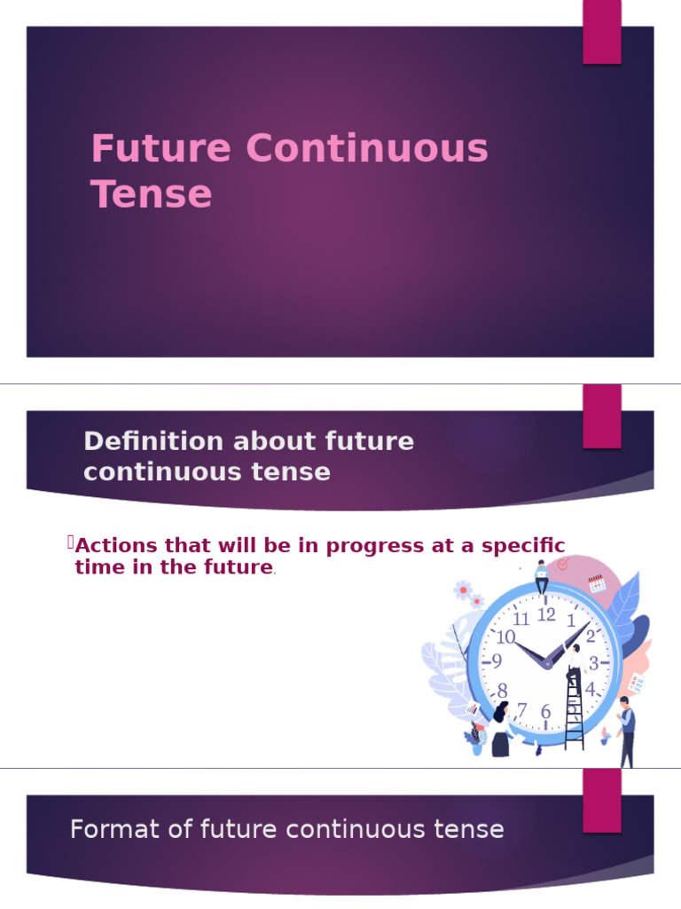Future Continuous Tense | PDF