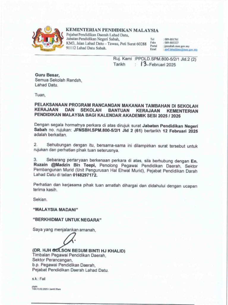 Pelaksanaan Program RMT | PDF