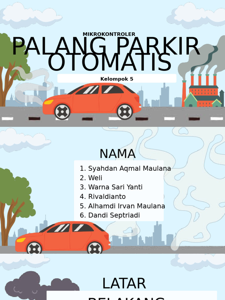 Palang Parkir Otomatis Berbasis Arduino | PDF