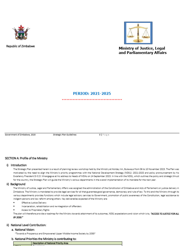 Strategic Plan Review 2024 Final - 2 | PDF | Prosecutor | Prison