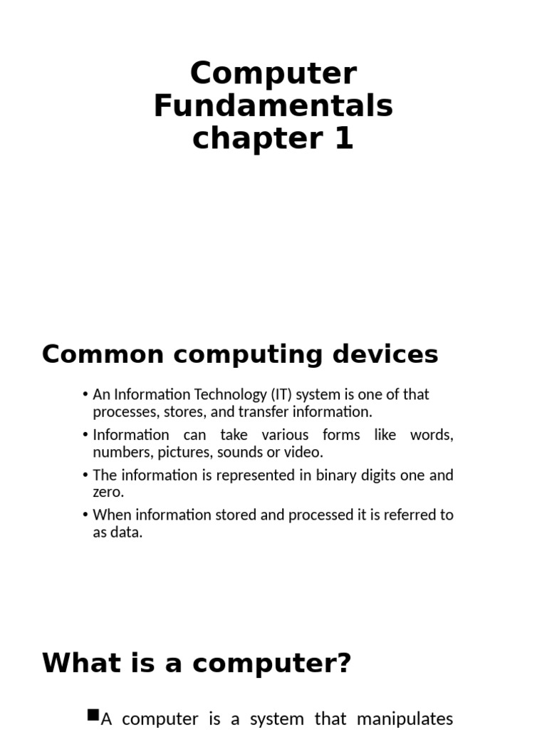 Computer Fundamentals | PDF | Personal Computers | Icon (Computing)