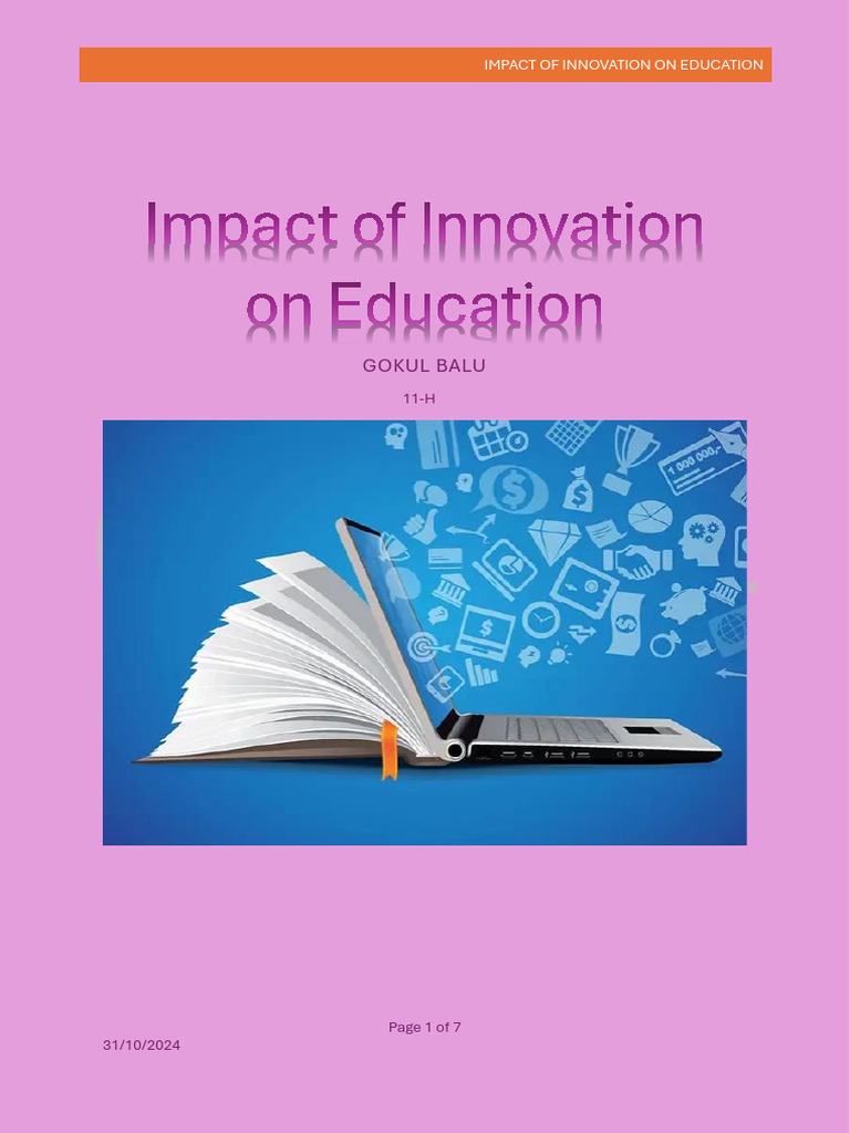 Gokul Typography Practical Project | PDF | Educational Technology | Learning