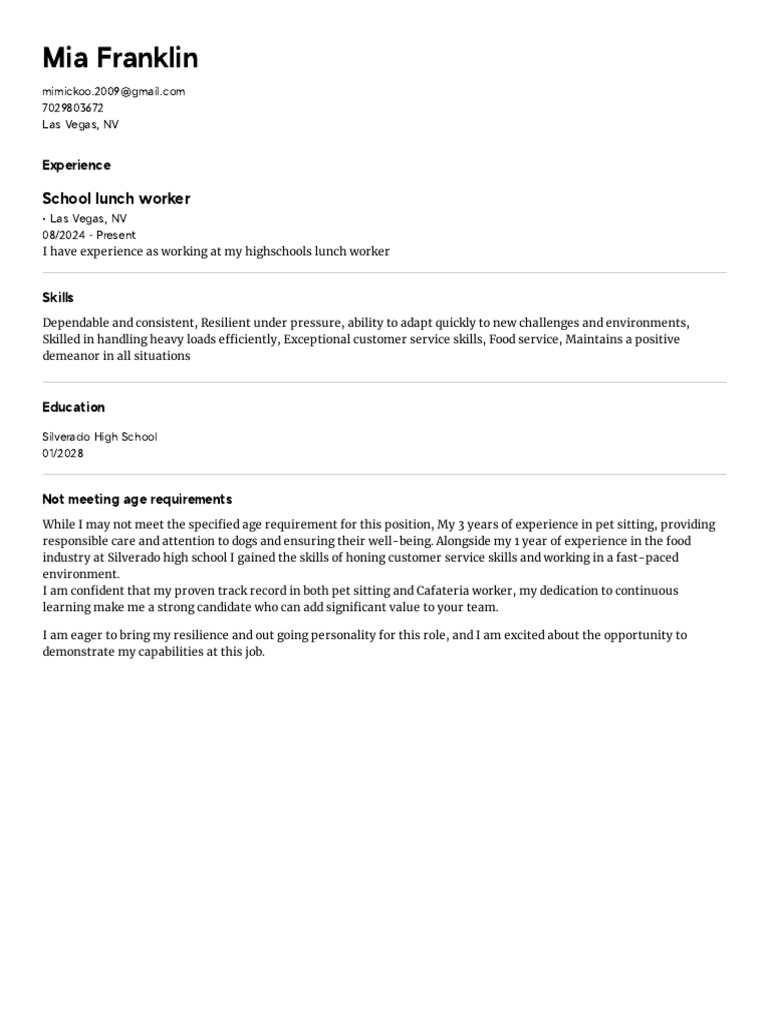 My Resume | PDF