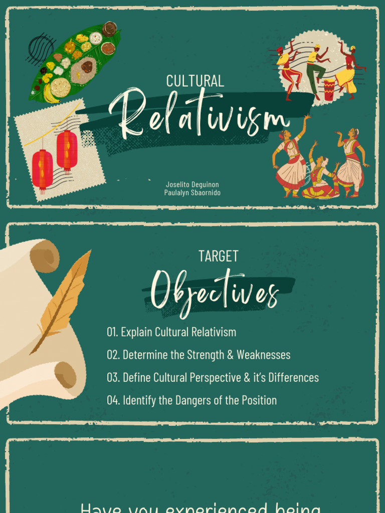 Ethics Cultural Relativism Presentation | PDF | Relativism | Morality