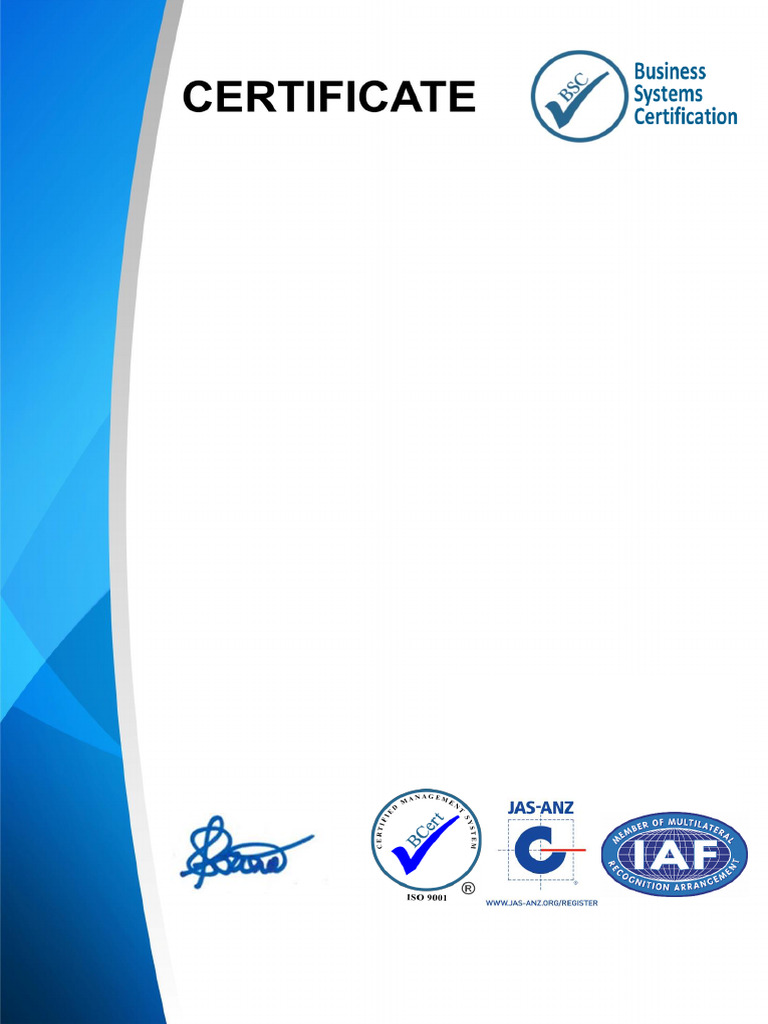 000038-1-ID-1-QMS-I5 - PT Orela Shipyard | PDF