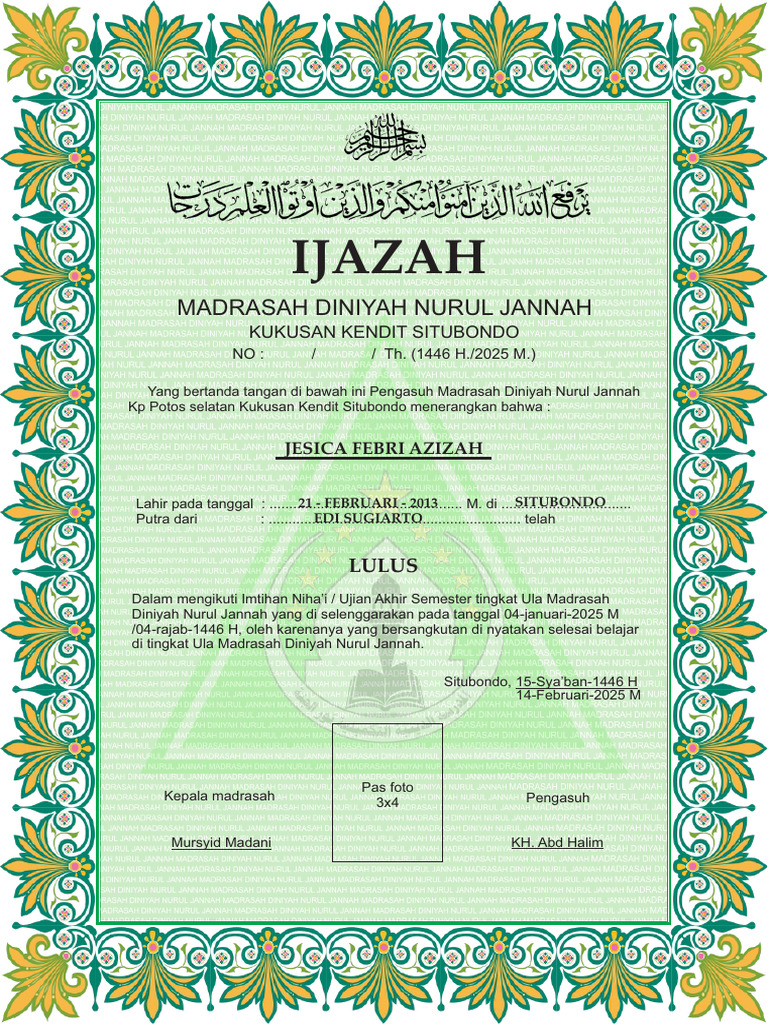 Ijazah MD | PDF