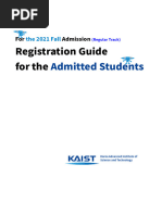 KAIST Admission Guideline For International Applicants 2025 | PDF | Gce Advanced Level (United ...