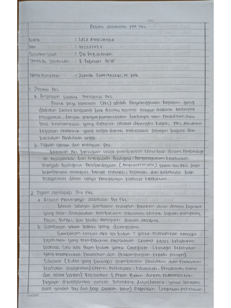 Resume Lala Amelianda | PDF