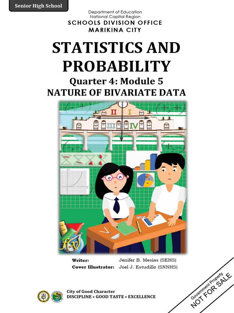 MATH GR11 (Stats Prob) QTR4-MODULE-5NCR | PDF | Scatter Plot ...