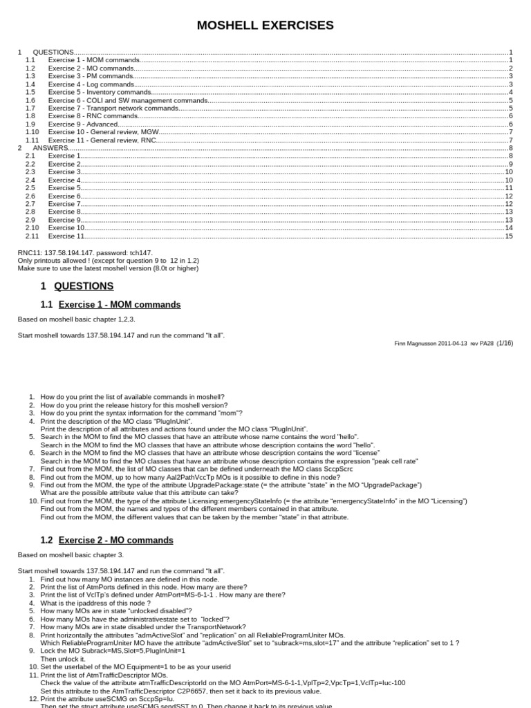 Exercises PA28 | PDF | Asynchronous Transfer Mode | Computer Engineering