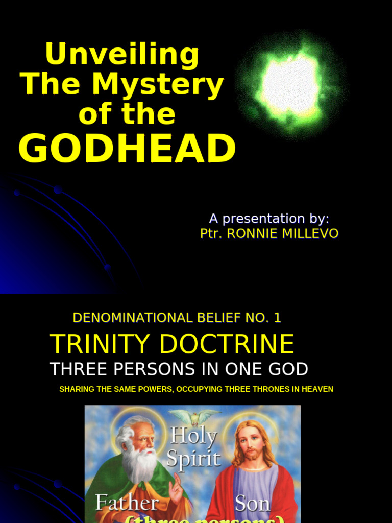 Godhead Mystery | PDF | Logos (Christianity) | God In Mormonism