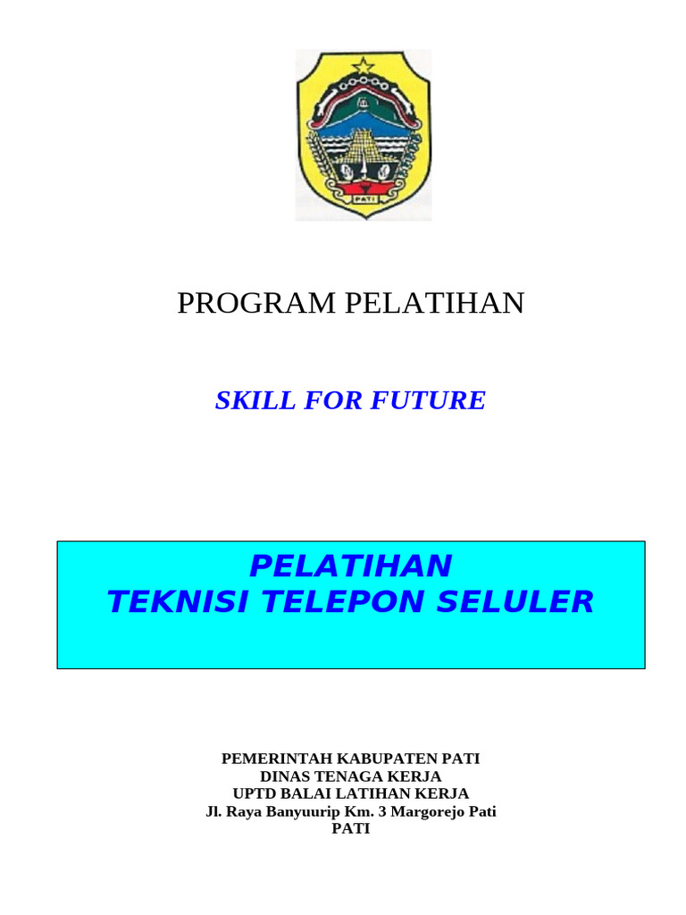 Program Teknisi HP Future For Skill 1 | PDF