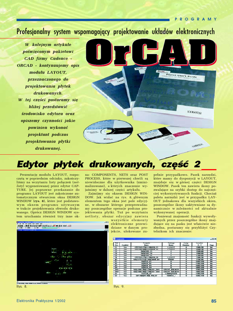 OrCAD - Profesjonalny System Wspomagający Projektowanie Układów ...