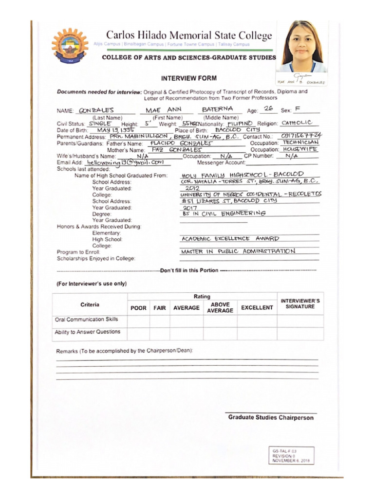 Carlos Hilado Memorial State College | PDF