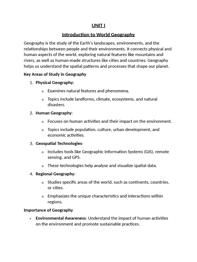 Introduction to World Geography Basics | PDF | Tropics | Geography