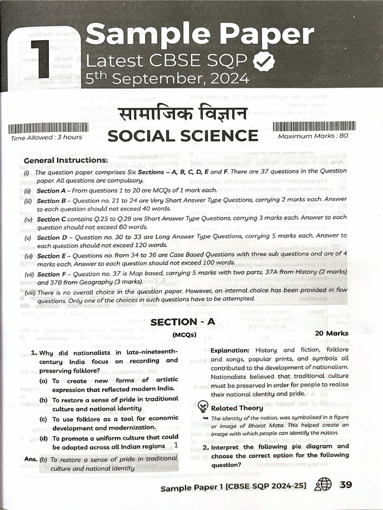 Sample Paper | PDF