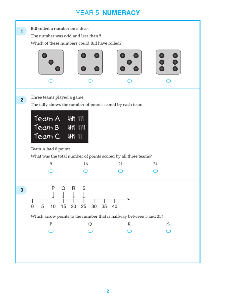 IN_5_NAPLAN_15_Final_Test_Numeracy_Year_5 | PDF | Euclidean Geometry ...