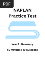 NAPLAN 2008-2011 Test Papers | PDF | Evaluation Methods | Standardized ...