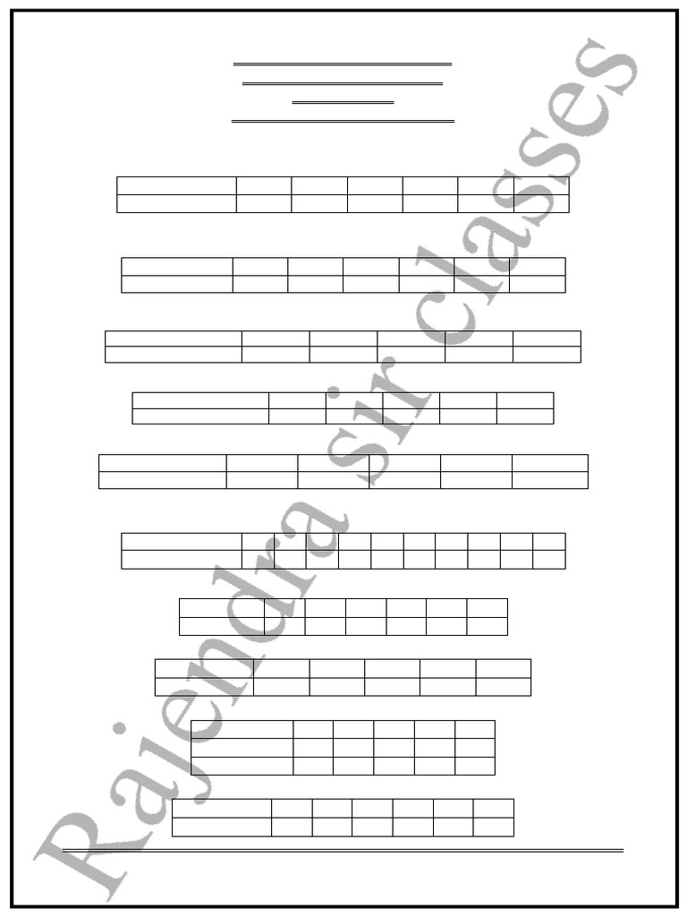 Class 10 Statistics PQ Sheet 3 | PDF | Mode (Statistics)