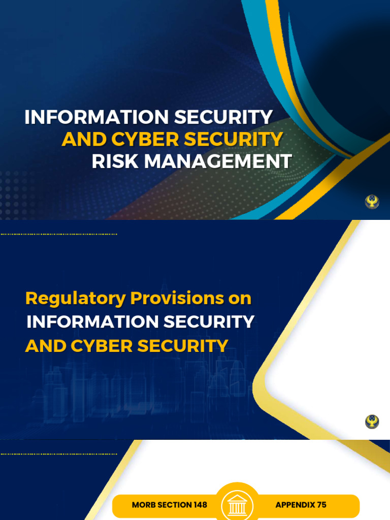 2_Information Security & Cyber Risk Management | PDF | Security | Computer Security