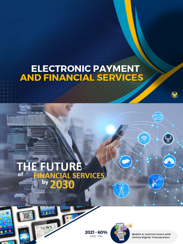4_Electronic Payment and Financial Services | PDF | Banks | Automated Teller Machine